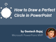 How to Draw a Perfect Circle in PowerPoint in Two Easy Steps