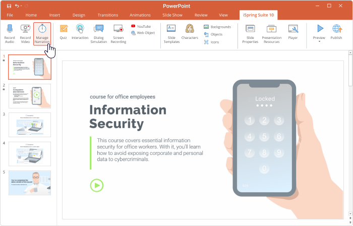 How to Convert Text to Speech with iSpring Suite Max