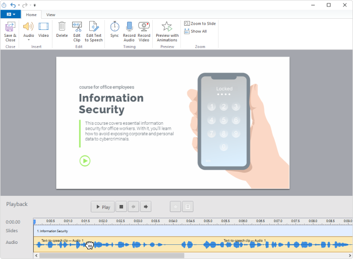 How to Convert Text to Speech with iSpring Suite Max