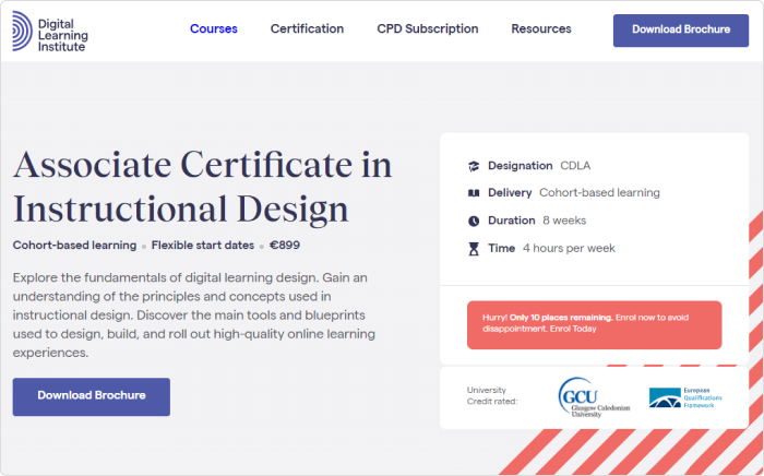 18 Best Instructional Design Certificate Programs in 2024