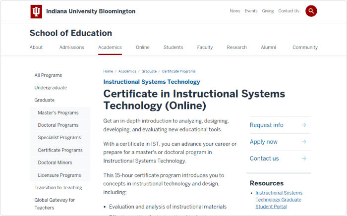18 Best Instructional Design Certificate Programs in 2024