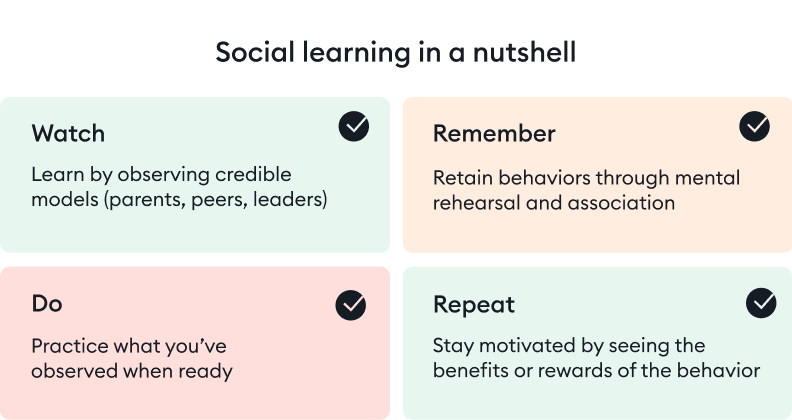 Social Learning Theory: Key Principles and Modern Applications