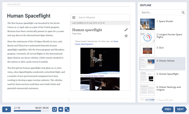 Key Features of E-Learning Courses Created with iSpring Suite