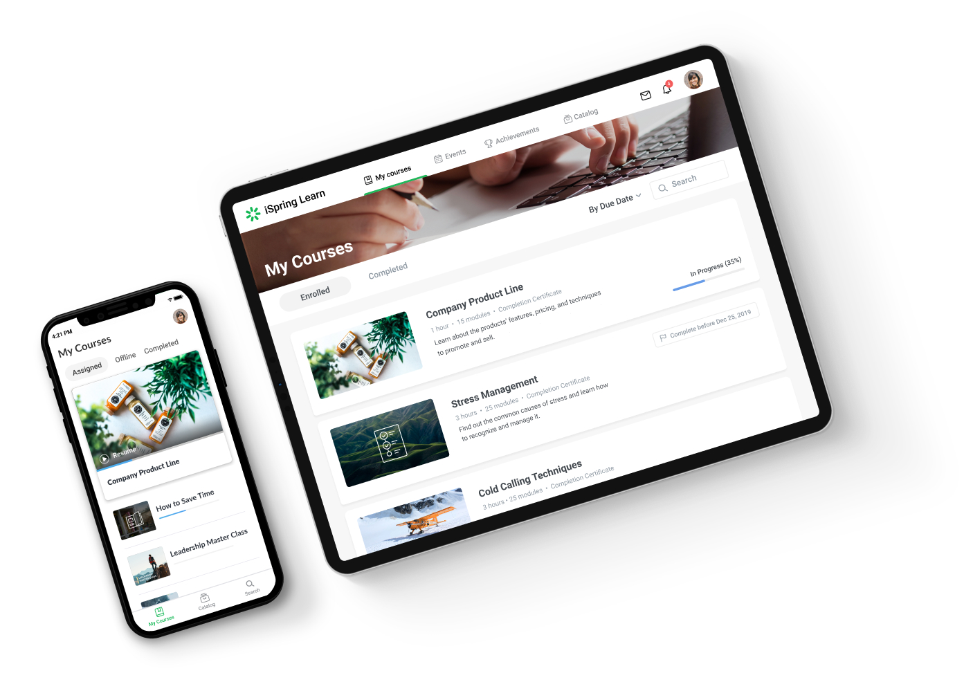 iSpring Learn LMS | Mobile Learning App
