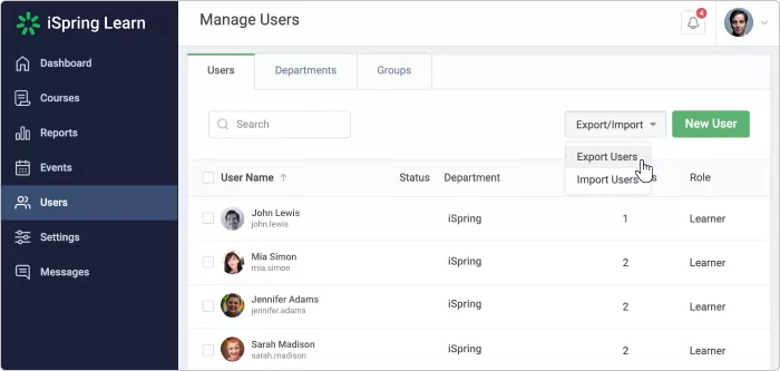 Ispring Learn Lms How To Import Users From File